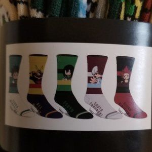 My Hero Academia | Underwear & Socks | Mha 5 Pack Character Crew Socks ...